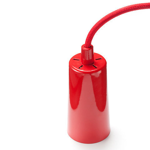Drop Cap Pendant Set Red PLUMEN : The Naturally Better Company